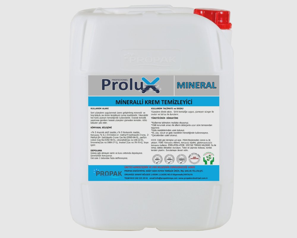 MINERAL - Mineral Cleansing Cream - Fenix Kurumsal